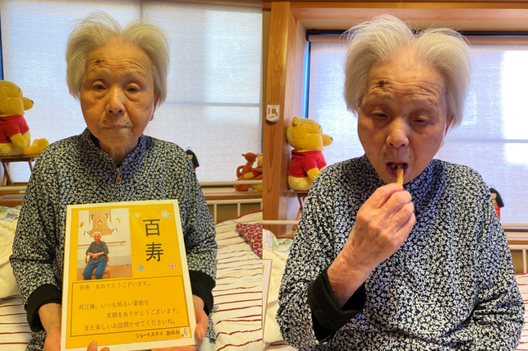地域医療を考える 健康雑記帳 100歳になっても自分の歯で食べる~好物は「あずきもち」と「かりんとう」 訪問診療の一幕 坂井輪診療所